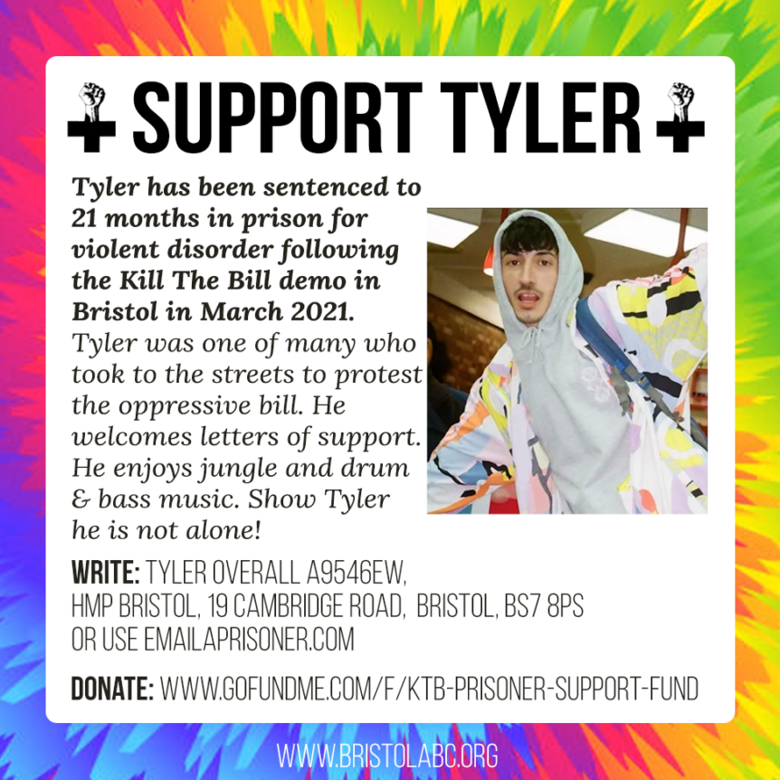 Support Toph & Tyler | Bristol Anarchist Black Cross